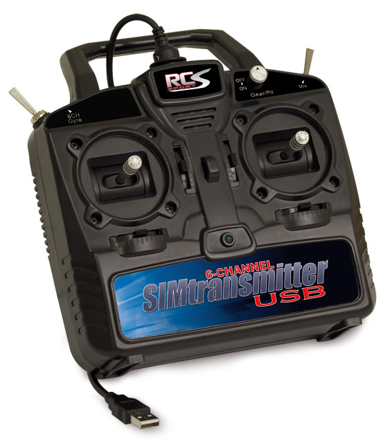 SIMtransmitter 6ch / EasyFly 3 S.Ed Simulator - Björnes Garage!