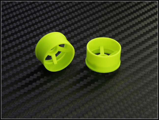 PN Racing Mini-Z 2WD Machine Cut 5 Spoke Rear Wheel R3 Yellow - Björne