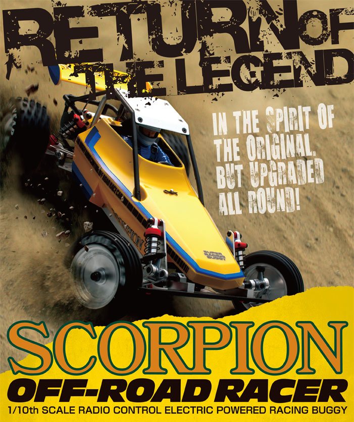 Kyosho Scorpion 2014 1/10 2WD EP Racing Buggy - Björnes Garage!