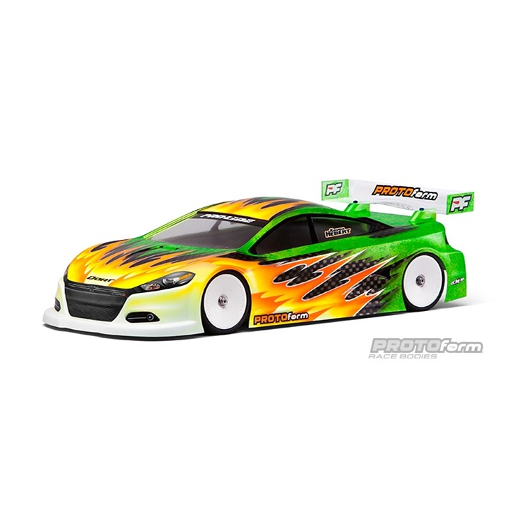 Protoform Dodge Dart Light Weight Clear Body 190mm - Björnes Garage!