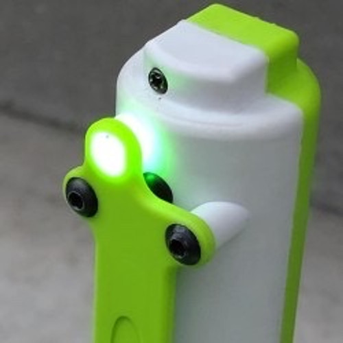 AMR Racing Glow Heater w/LED pilot lamp - Black - Björnes Garage!