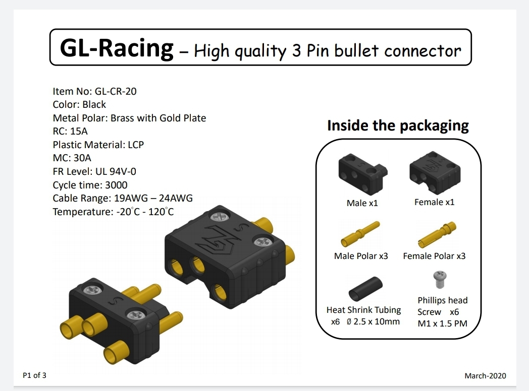 GL Racing GL connector - Björnes Garage!