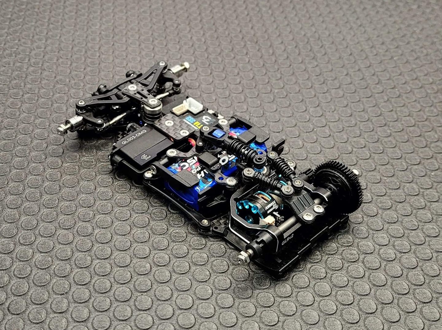 GL Racing GLR-GT 1/28 RWD CHASSIS - NO RX - Björnes Garage!