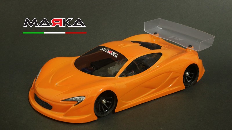 MARKA RACING MINI-Z RK-P-ONE RACING LEXAN BODY KIT (98MM W/B) - LIGHT