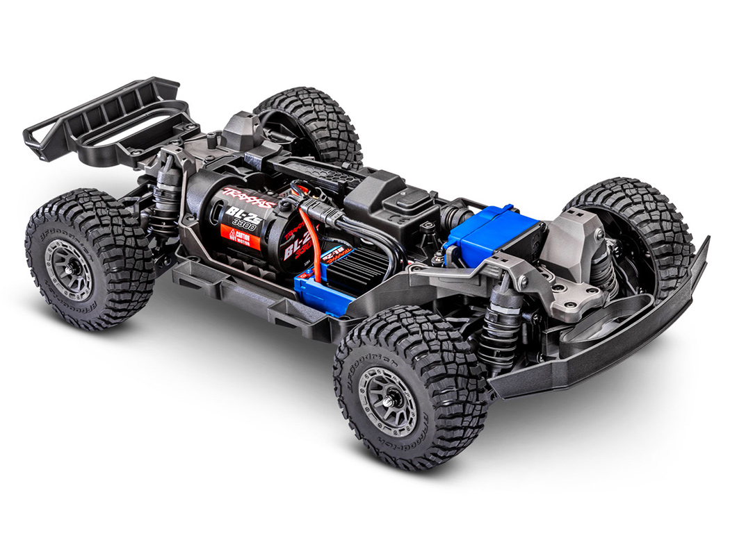 Traxxas Mini Slash 4x4 RTR TQ BL-2s Gul - USB-C Laddare / 2s LiPo - Bj